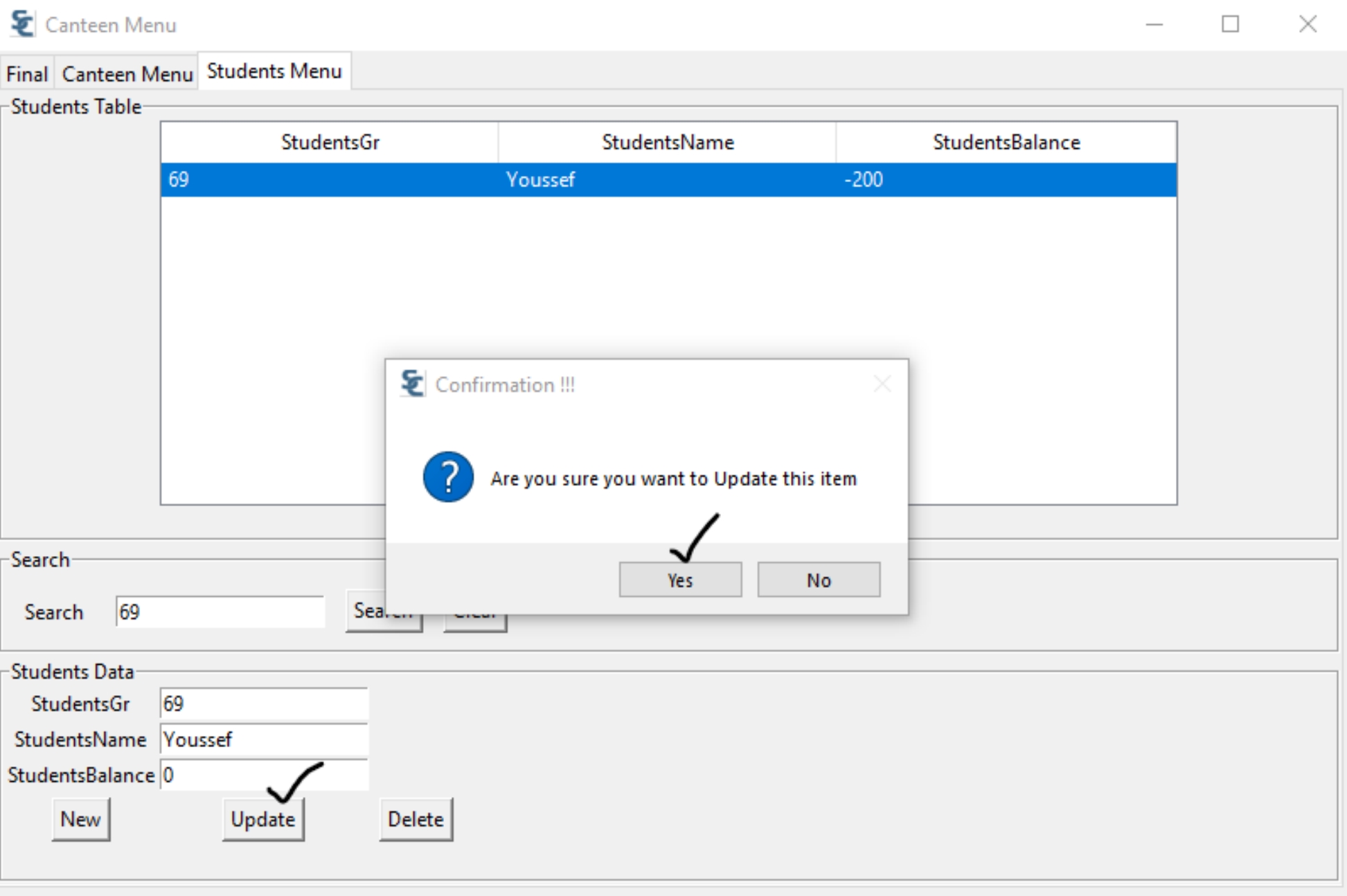 GitHub - Hypernovic/Canteen-Management-System-with-tkinter: A automated ...