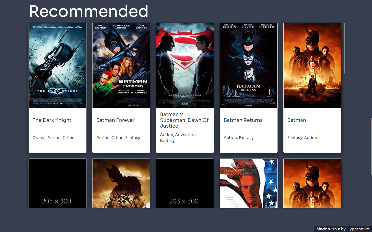 GitHub - Hypernovic/OpenSource-Movie-Recommender: Fully OpenSource Movie Recommender with ...