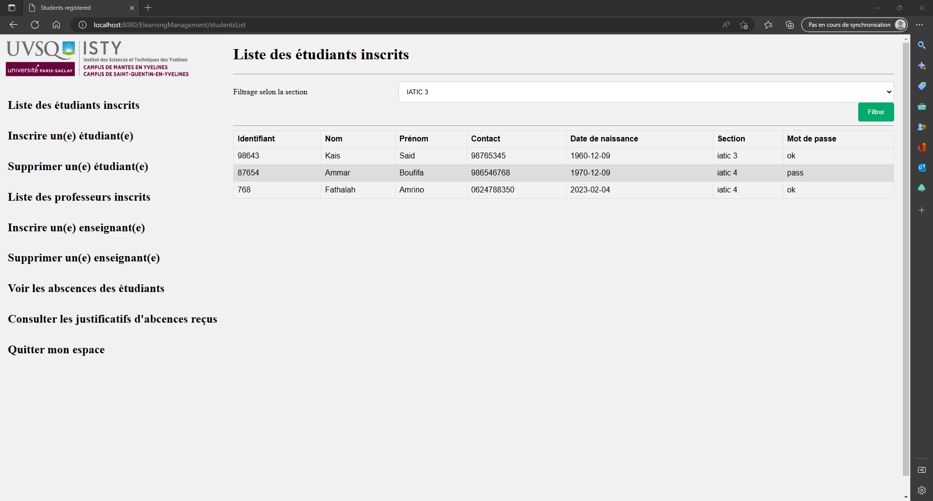 Github Sukinatous Elearningmanagement
