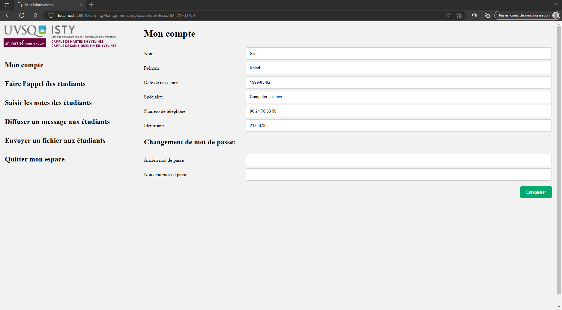 GitHub - SlimKhiari/ElearningManagement-JEE