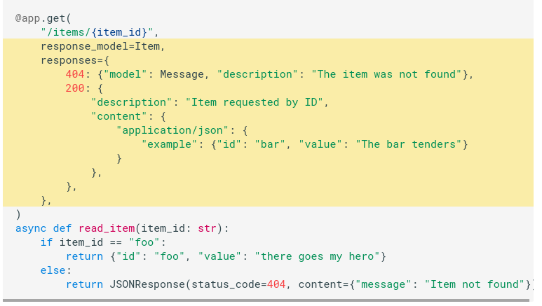 Override successful response · Issue #1528 · fastapi/fastapi · GitHub