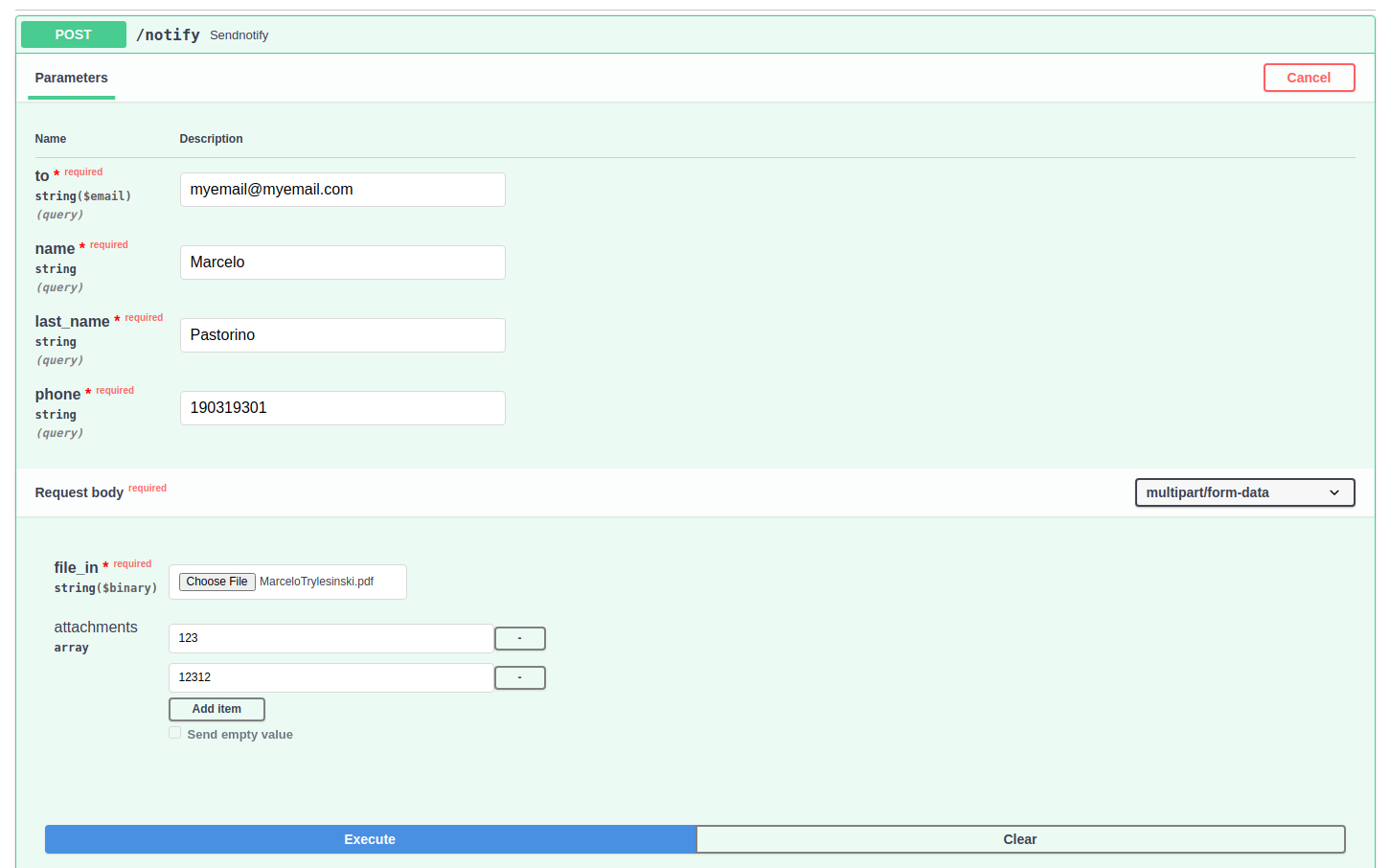 Sending parameters with attachments - 422 (Unprocessable Entity) · Issue #1816 · fastapi/fastapi ...