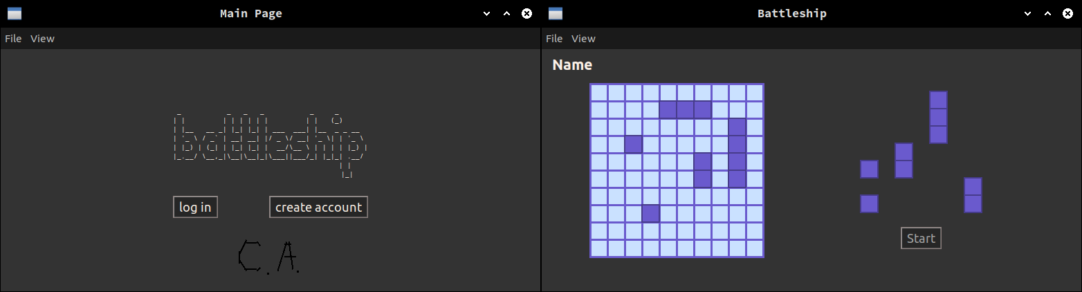 GitHub - sdywa/battleship-tkinter: Battleship for local network play on ...