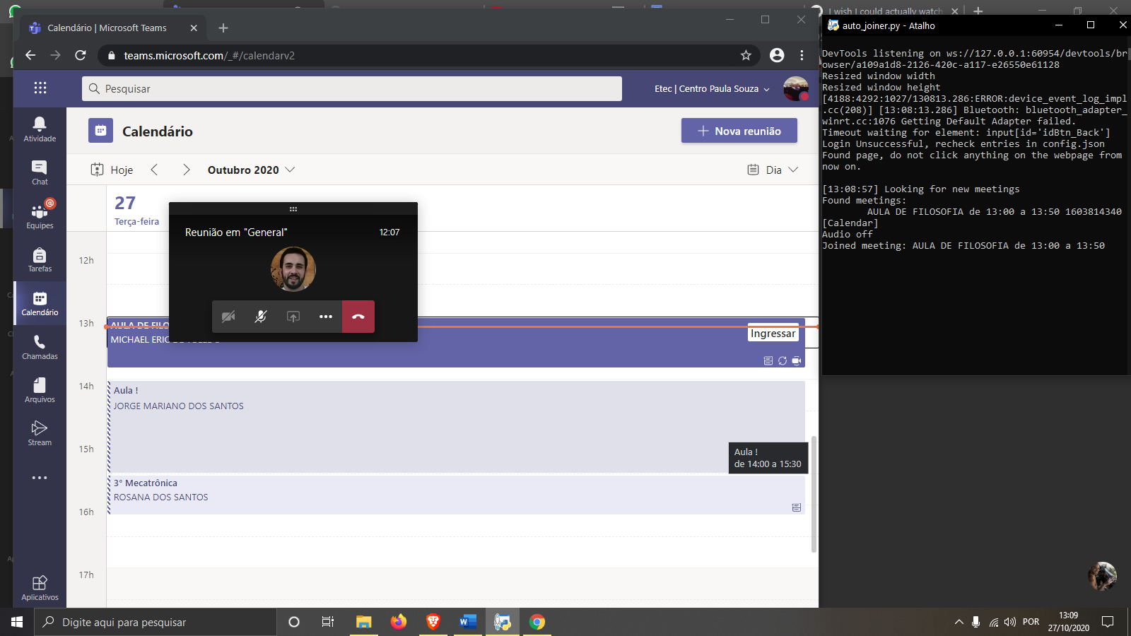 I wish I could actually watch the meeting · Issue #43 · TobiasPankner/Teams-Auto-Joiner · GitHub