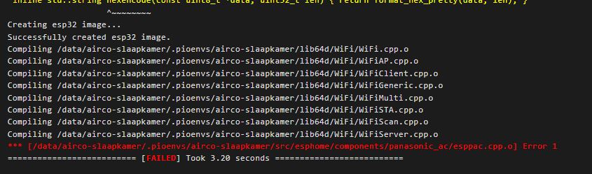 Unable to update · Issue #80 · DomiStyle/esphome-panasonic-ac · GitHub