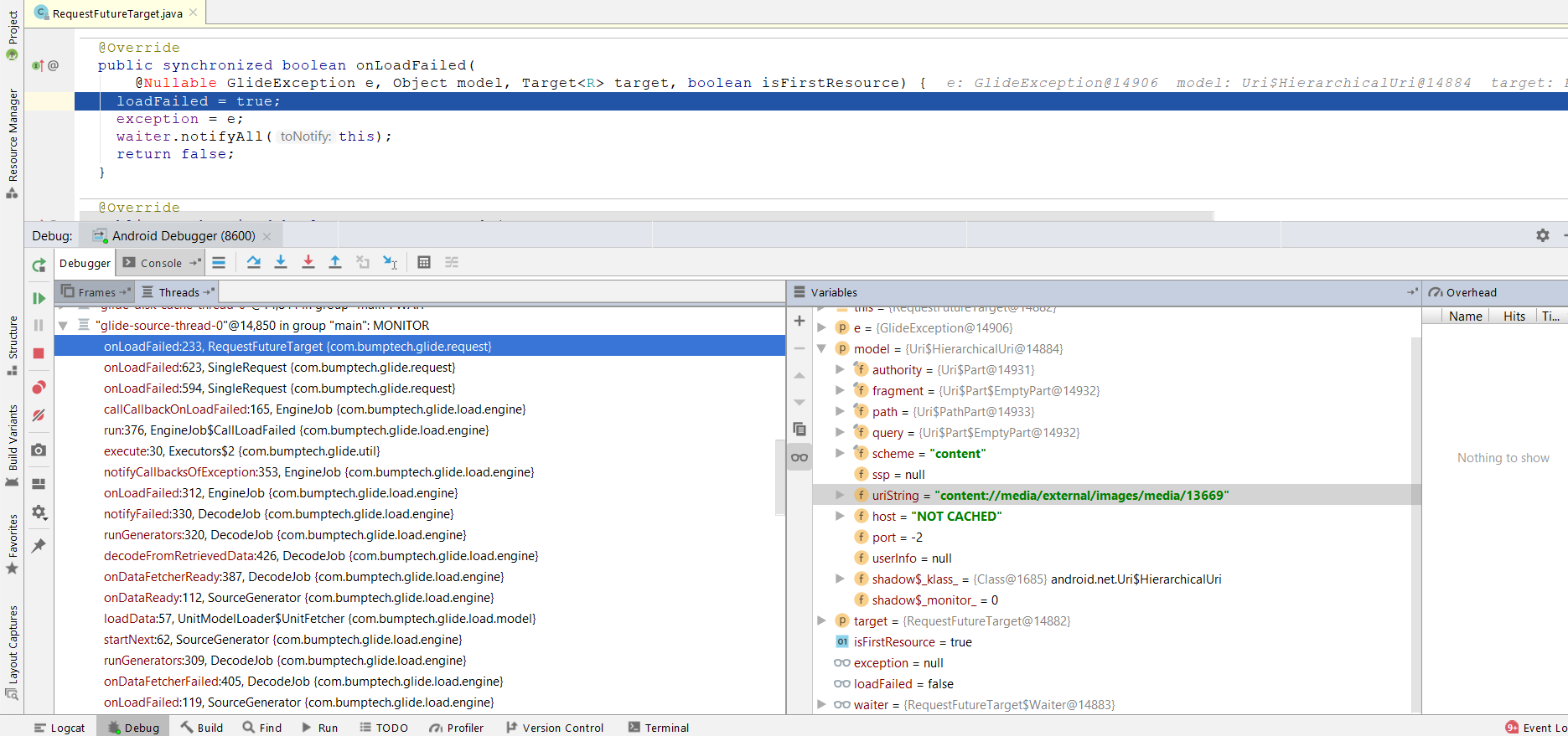 Deadlock on getBitmap · Issue #3802 · bumptech/glide · GitHub