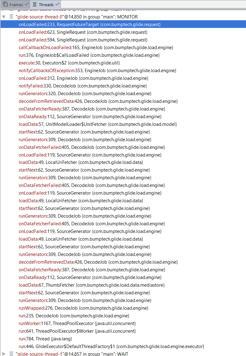 Deadlock on getBitmap · Issue #3802 · bumptech/glide · GitHub