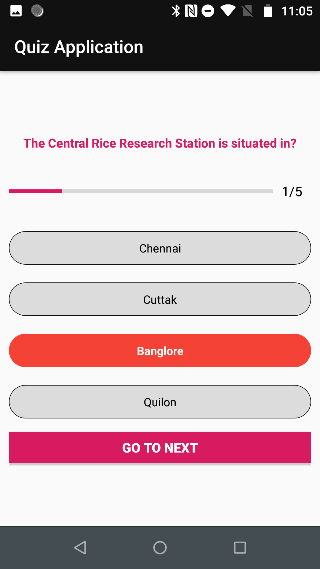 GitHub - ChetanaSalunkhe/Quiz-Application-in-Kotlin: Quiz Application ...