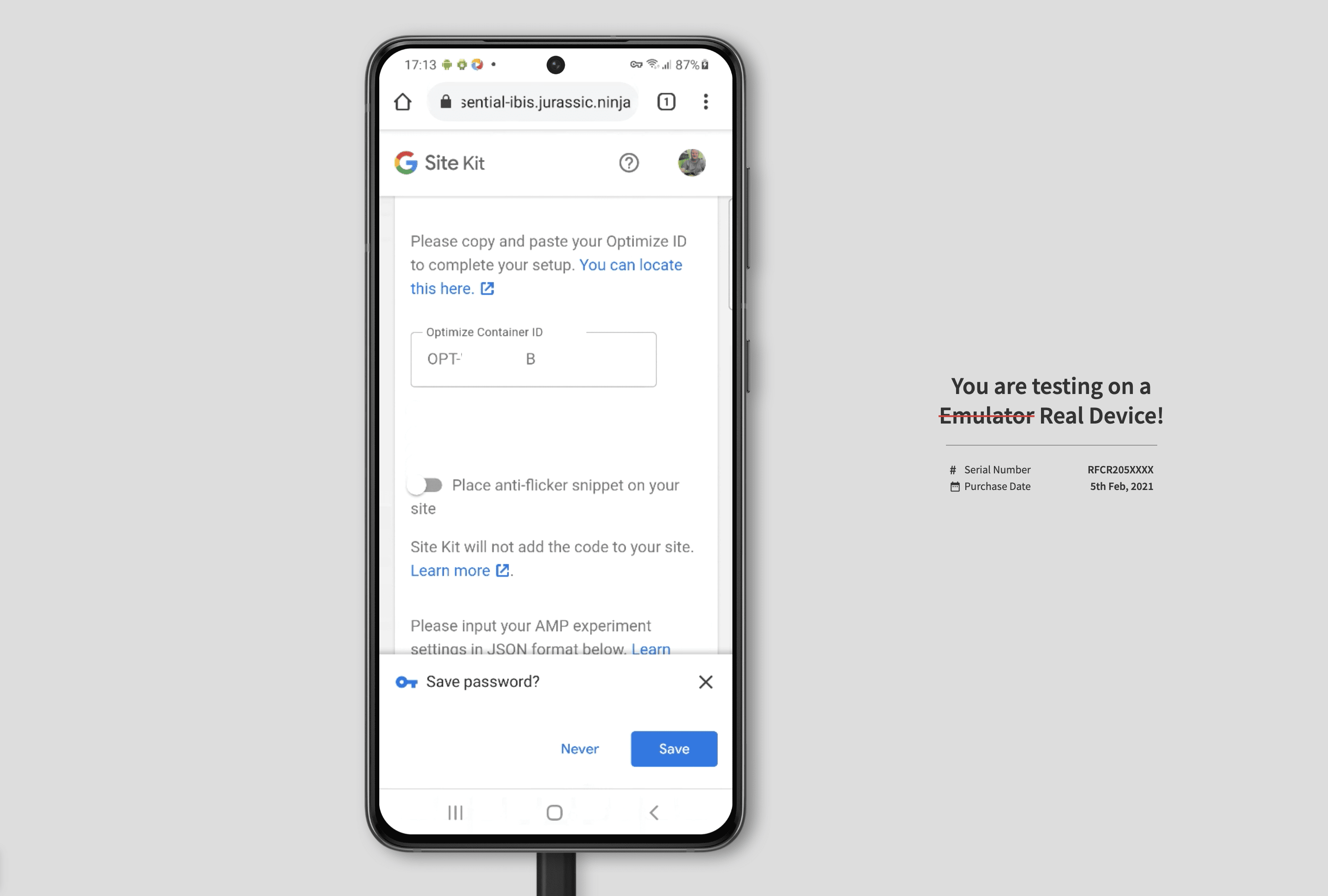 Include option to insert the Anti Flicker snippet when connecting Optimize · Issue #3013 ...