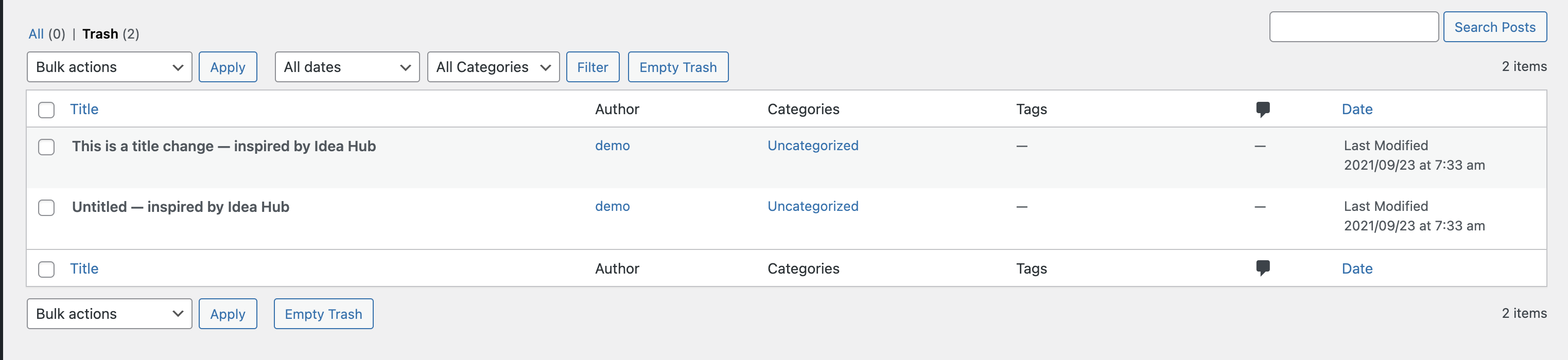 Idea Hub post annotation only shown on drafts · Issue #3909 · google ...