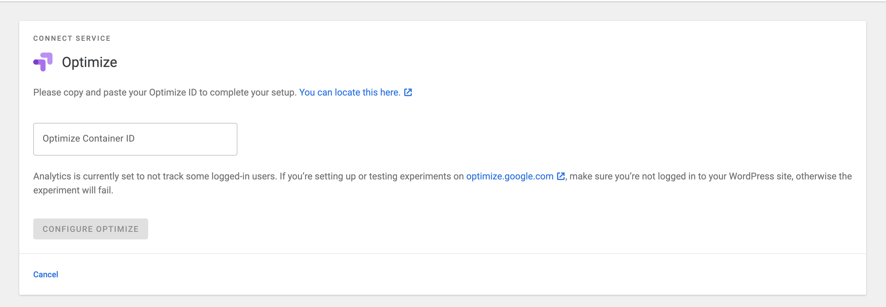 Fix too much spacing between Optimize input field and errors · Issue #4028 · google/site-kit-wp ...