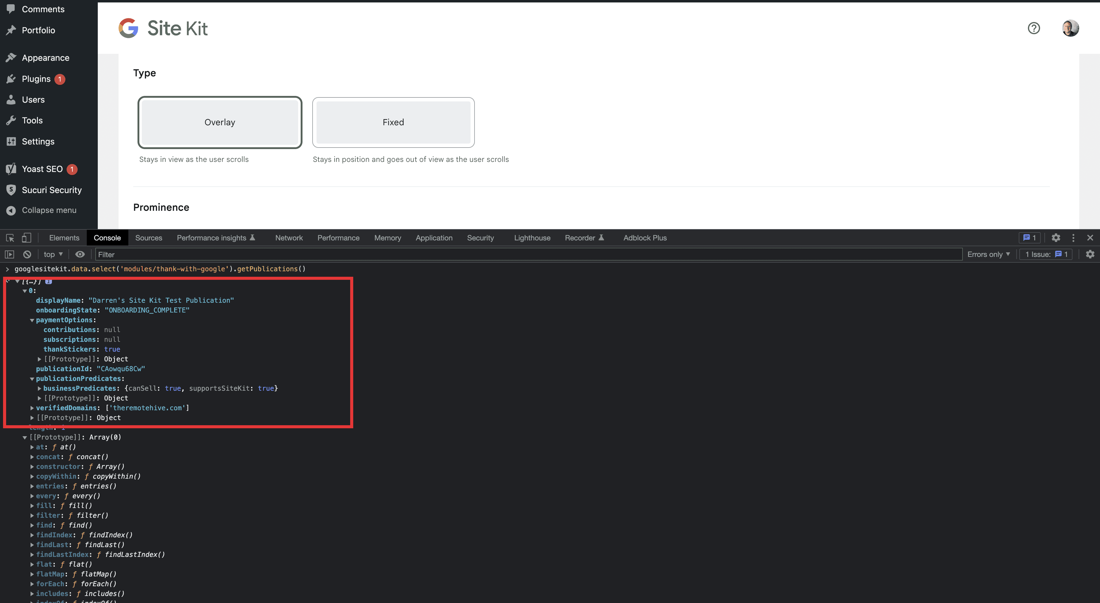 Filter publications returned by TwG datapoint · Issue #5653 · google/site-kit-wp · GitHub