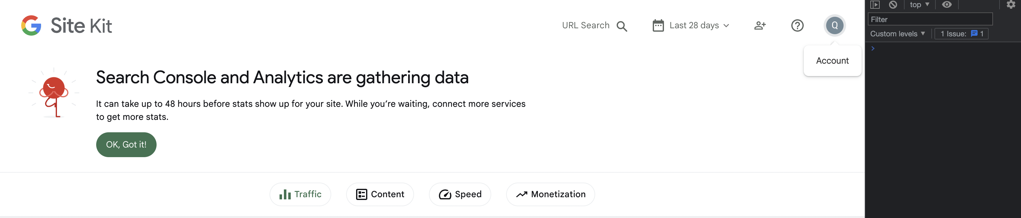 Buttons with tooltip raise deprecation warning in StrictMode · Issue #5378 · google/site-kit-wp ...