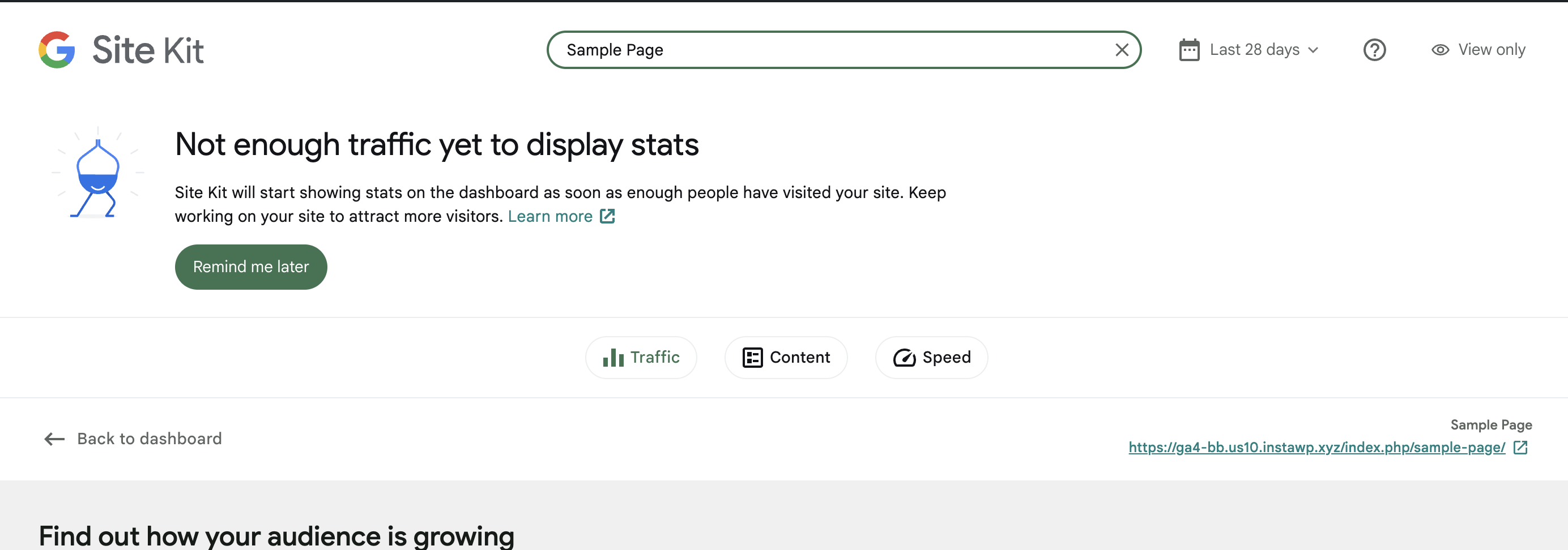 GA4 Activation Banner appearing on Entity Dashboard in view only · Issue #5870 · google/site-kit ...
