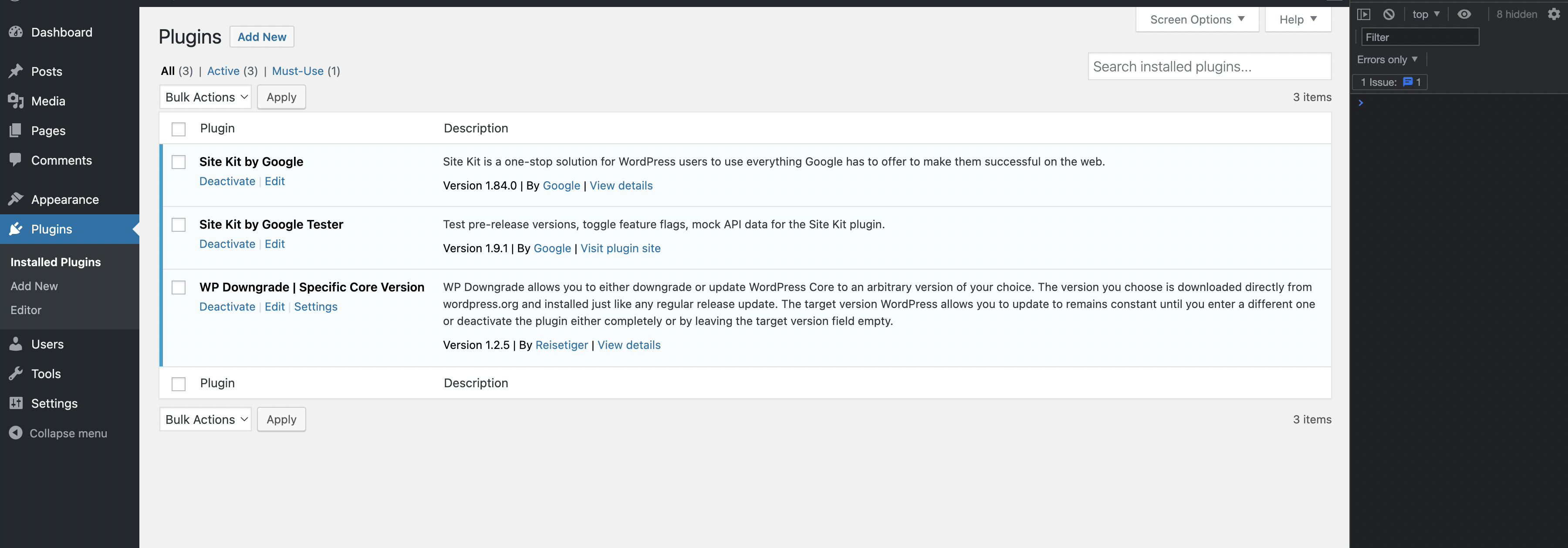 Prevent loading if minimum WordPress version isn't met · Issue #5926 · google/site-kit-wp · GitHub