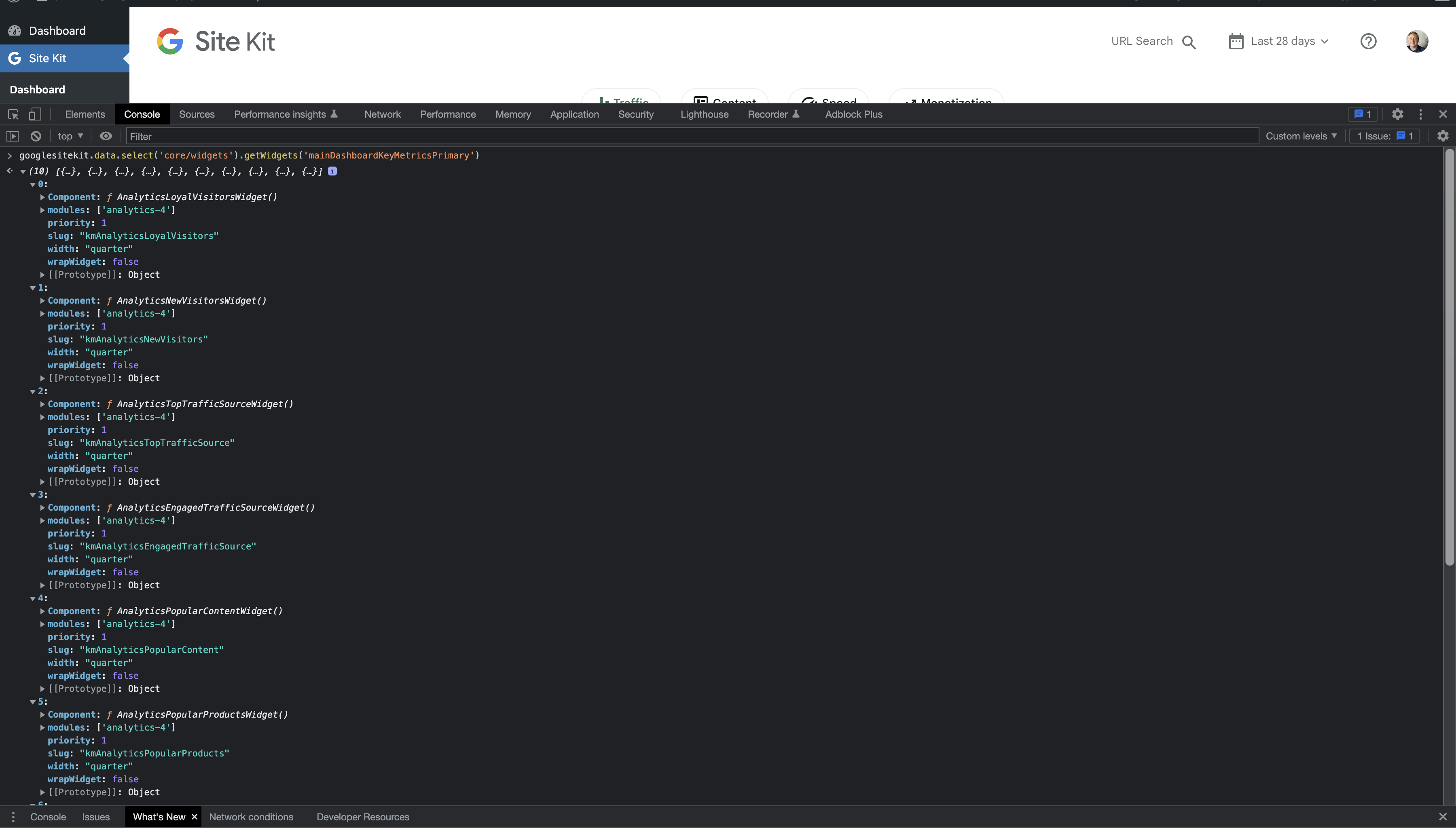 Register the key metric widgets in their own service modules · Issue #6510 · google/site-kit-wp ...