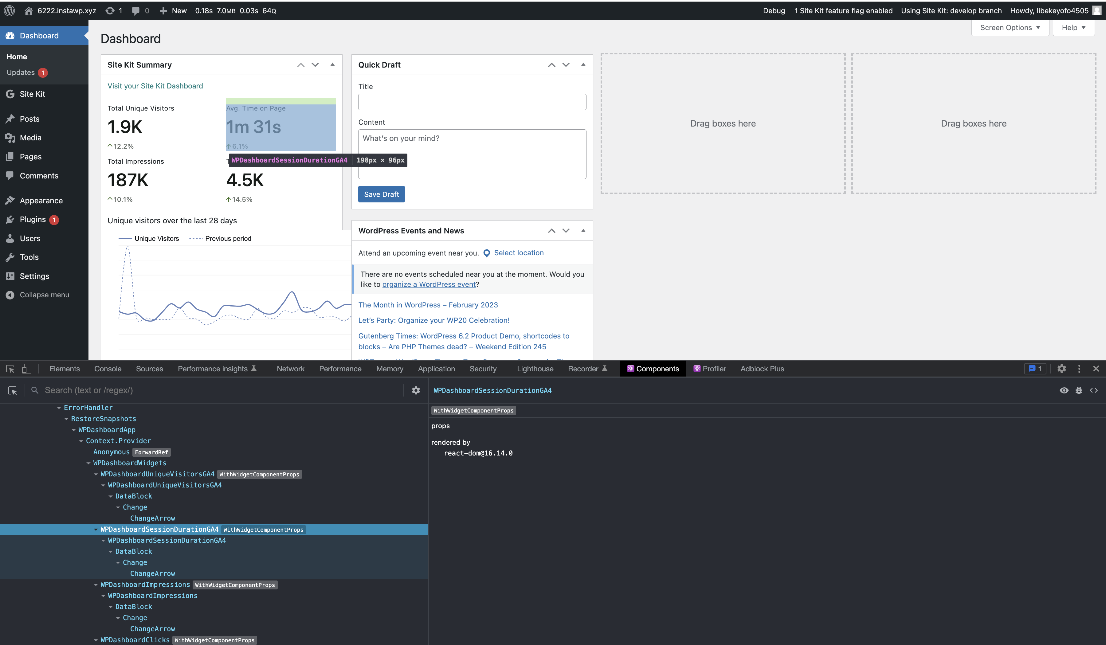 Conditionally render GA4 metrics in SK WP dashboard widget · Issue #6222 · google/site-kit-wp ...