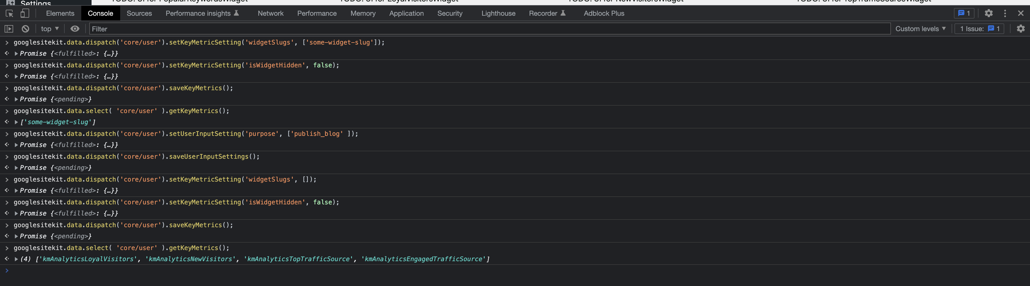 Improve fetching key metrics based on user selected metrics · Issue #6257 · google/site-kit-wp ...