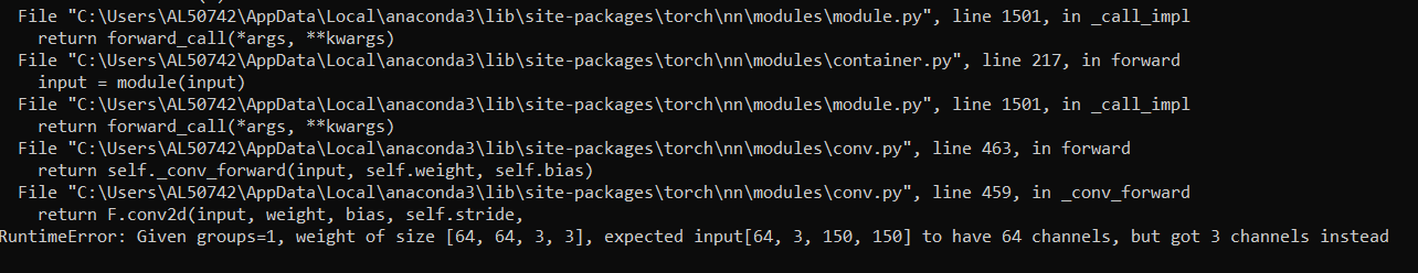 Dimensional error while using for image data · Issue #111 · TsingZ0/PFL ...