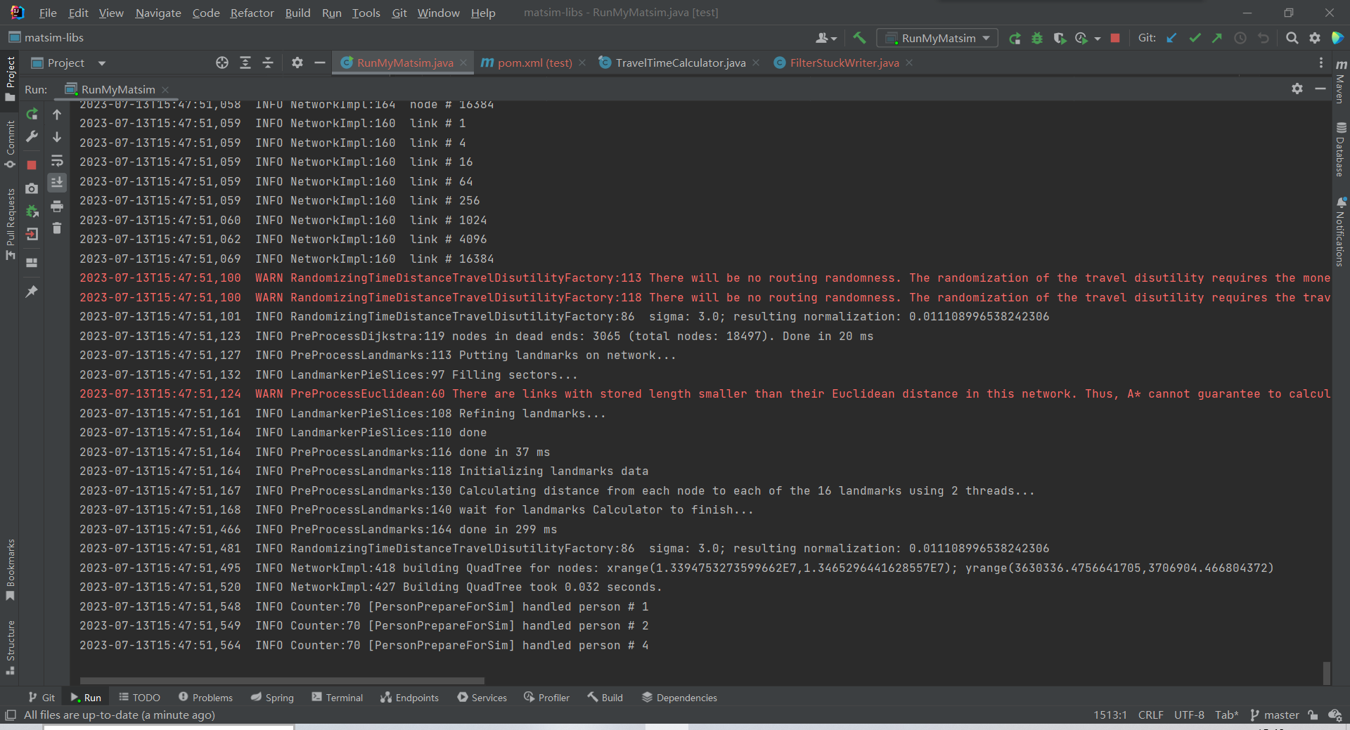 Stuck During Personprepareforsim · Issue 982 · Matsim Orgmatsim Code 