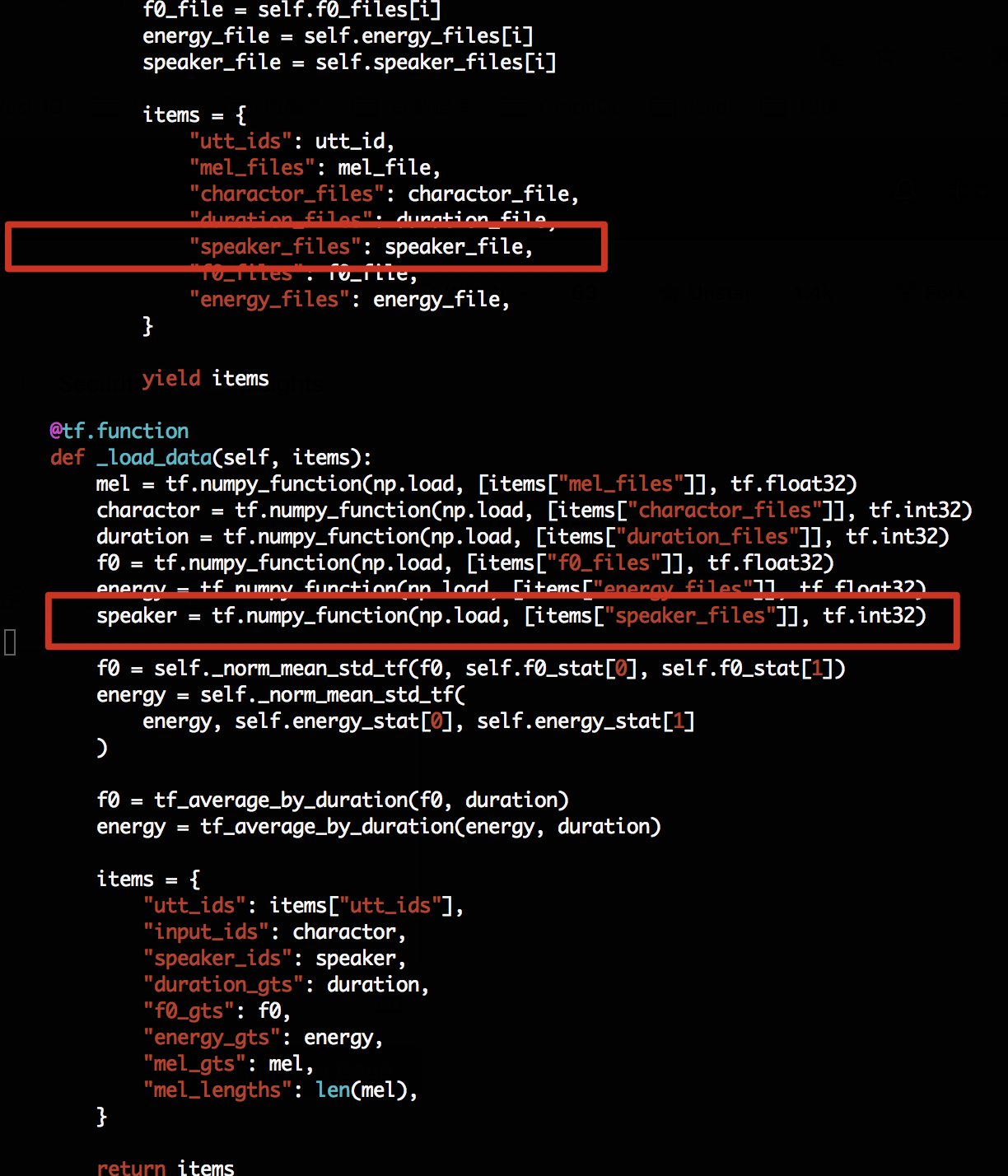 Train multispeaker got Err! · Issue #419 · TensorSpeech/TensorFlowTTS · GitHub