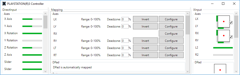 DualShock 3 doesn't detect LY axis · Issue #83 · csutorasa/XOutput · GitHub