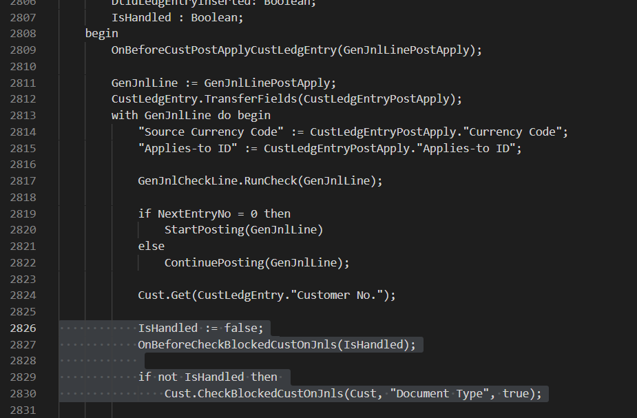 [Event Request] Codeunit 12 Gen. Jnl.-Post Line - OnBeforeCheckBlockedCustOnJnls · Issue #10295 ...