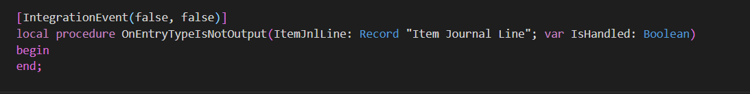 [Event Request] Codeunit 21 Item Jnl.-Check Line - OnEntryTypeIsNotOutput · Issue #10299 ...