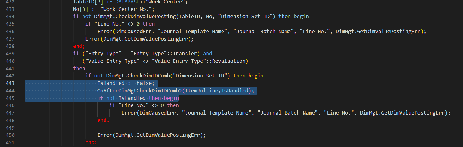 [Event Request] Codeunit 21 Item Jnl.-Check Line - OnAfterDimMgtCheckDimIDComb2 · Issue #10312 ...