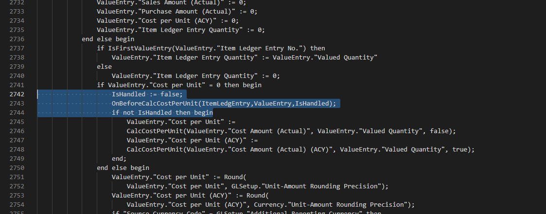 [Event Request] Codeunit 22 Item Jnl.-Post Line - OnBeforeCalcCostPerUnit · Issue #10332 ...