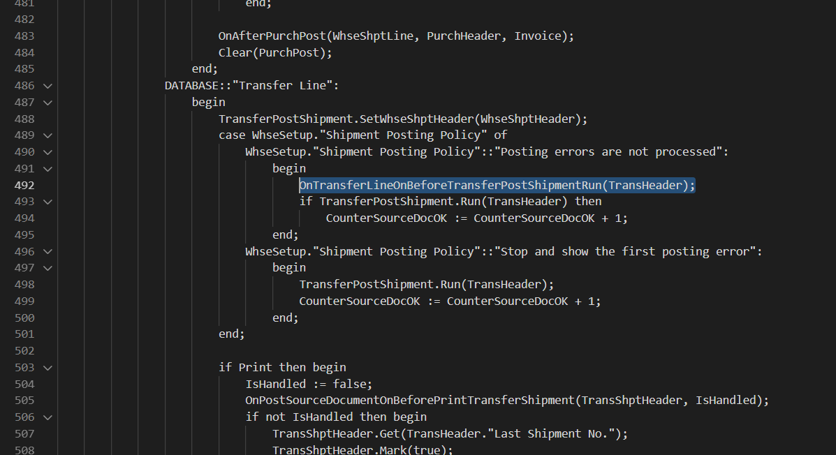 [Event Request] Codeunit 5763 Whse.-Post Shipment ...