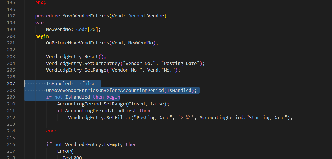 Event Request Codeunit 261 Moveentries Onmovevendorentriesonbeforeaccountingperiod · Issue 