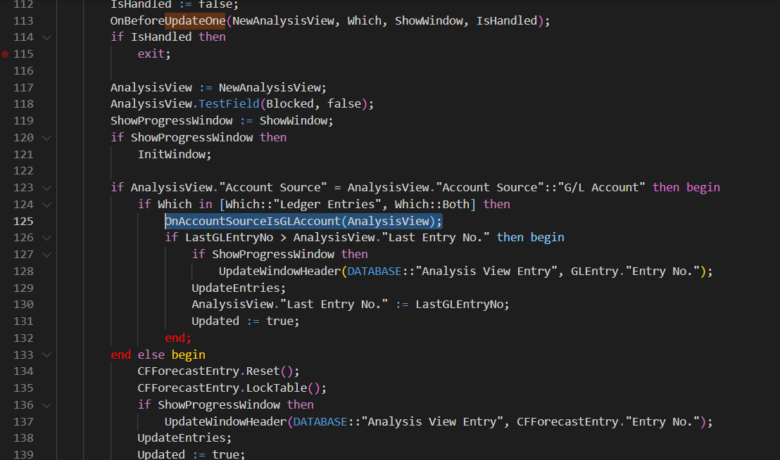 [Event Request] Codeunit 410 Update Analysis View - OnAccountSourceIsGLAccount · Issue #10872 ...