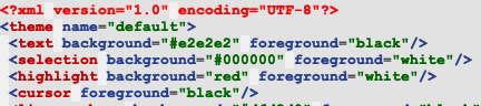 background color of space doesn't follow background color · Issue #181 ...
