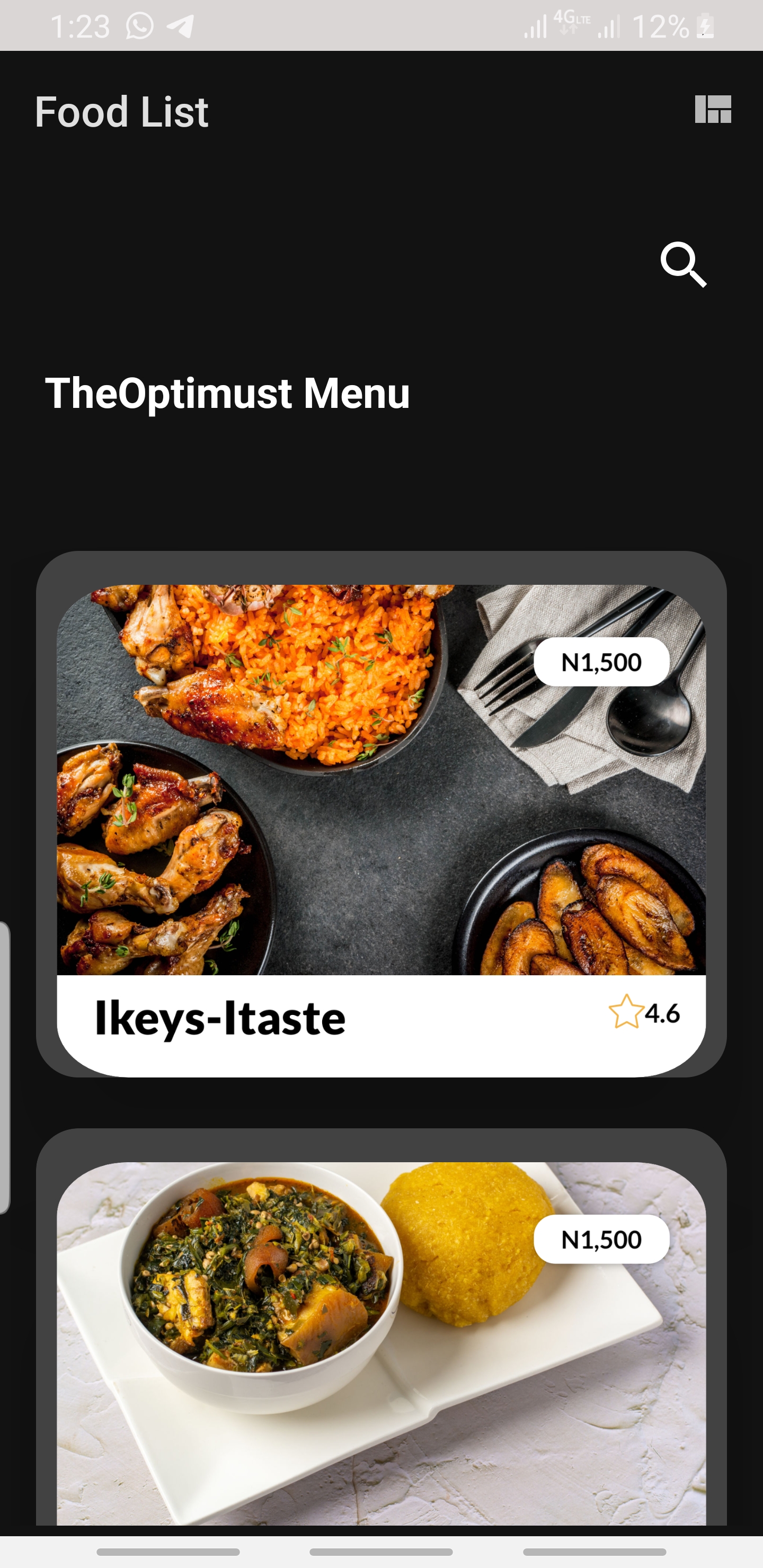 GitHub - Optimustprime/FoodAppFragment: Initial Commit