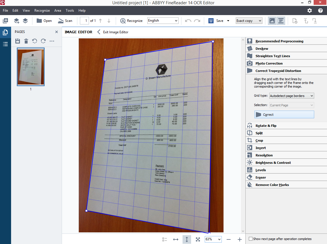 New UI windows for image preprocessing step · Issue #195 · manisandro/gImageReader · GitHub