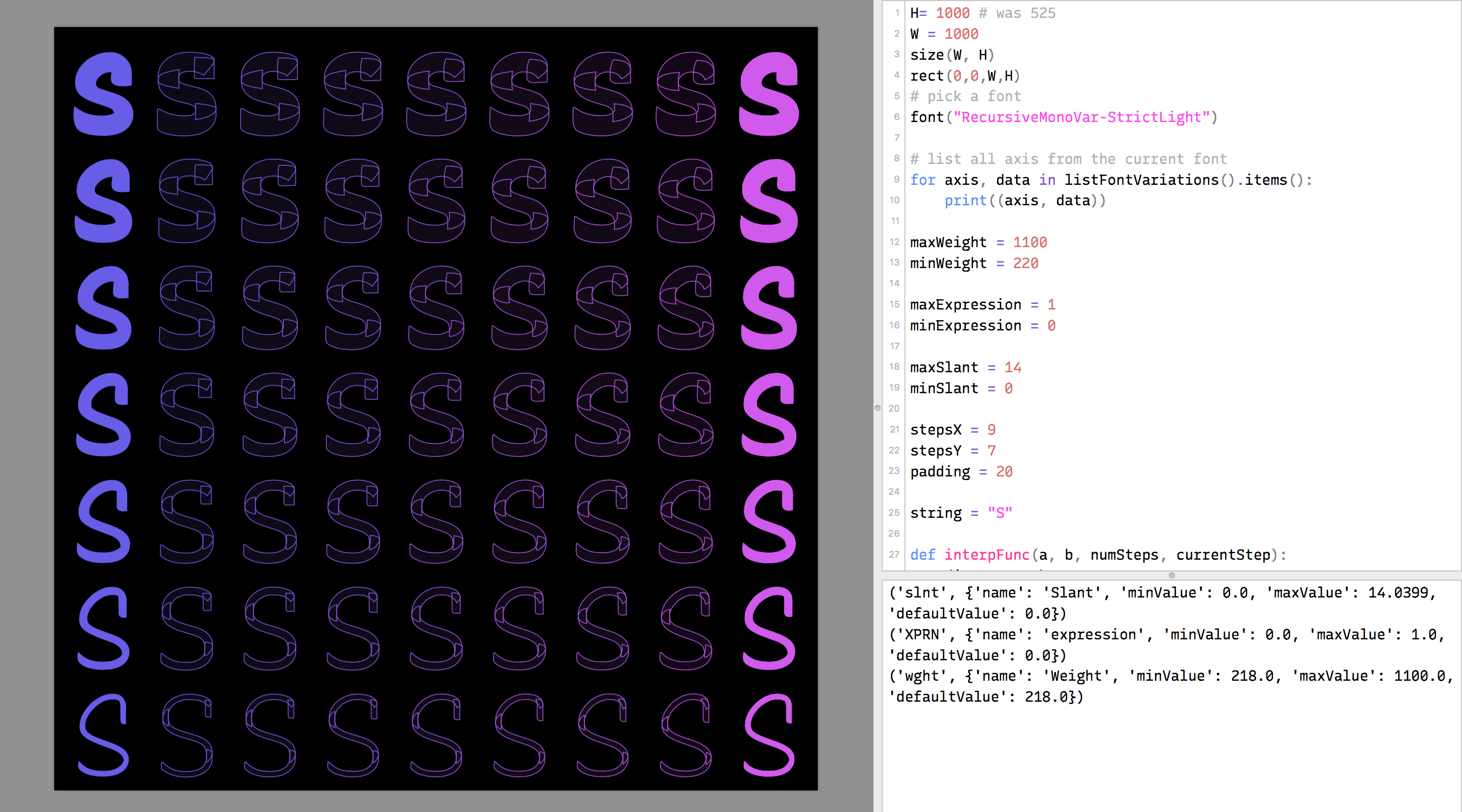 Variation axis warning appears to be incorrect · Issue #214 · typemytype/drawbot · GitHub