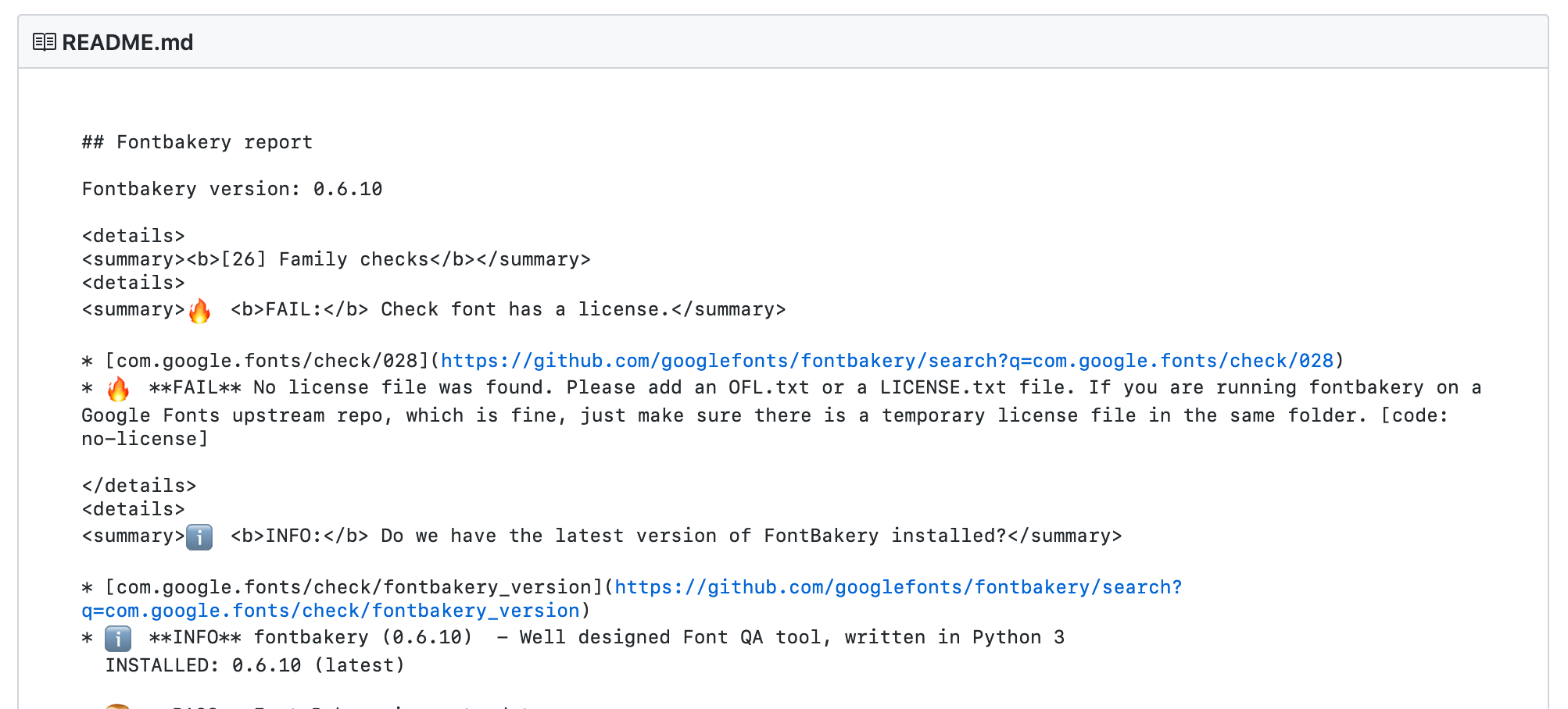 GitHub markdown not rendering on GitHub for Merriweather Sans · Issue #2358 · fonttools ...
