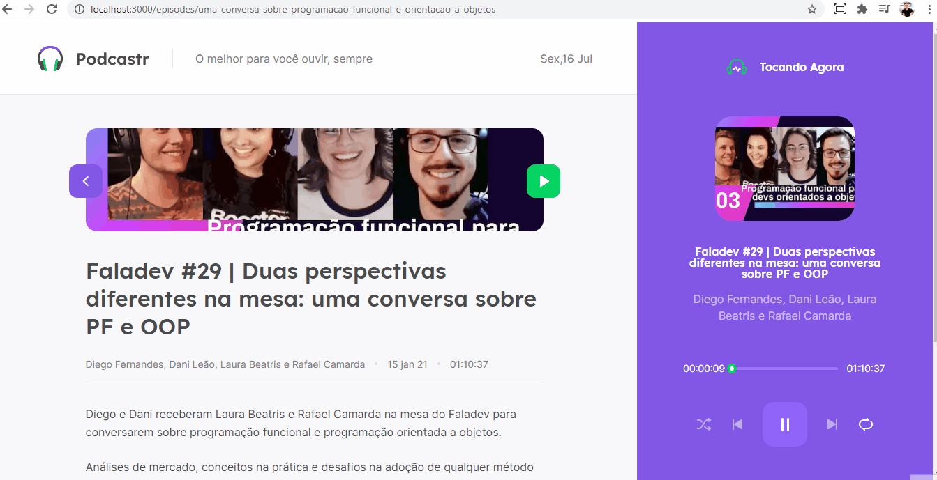 GitHub - mathewcandido/Projeto-Podcast: Desenvolvendo um Podcast usando ...