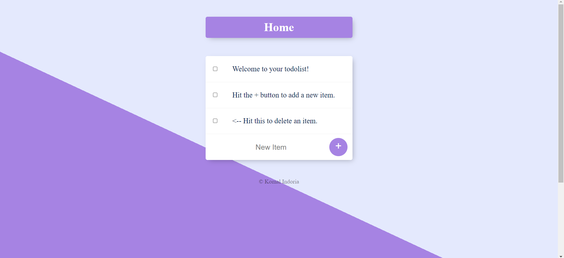 GitHub - komalindoria/todolist-v2