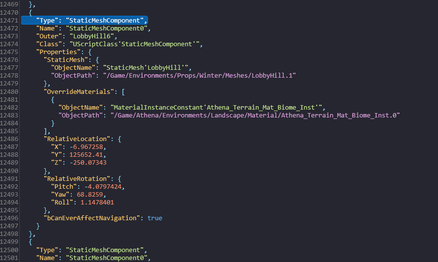 Mesh Vertex Paint Data (.umap) · Issue #105 · FabianFG/CUE4Parse · GitHub
