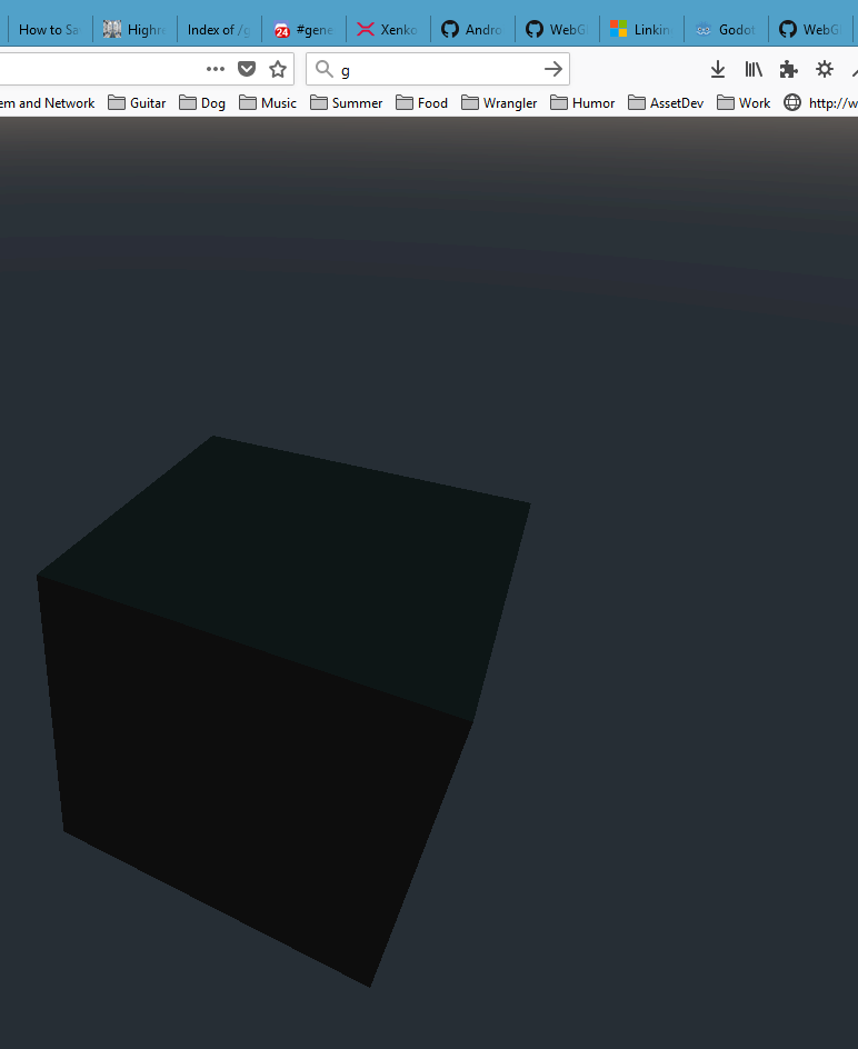WebGL 2: 3D objects appear black · Issue #24465 · godotengine/godot ...