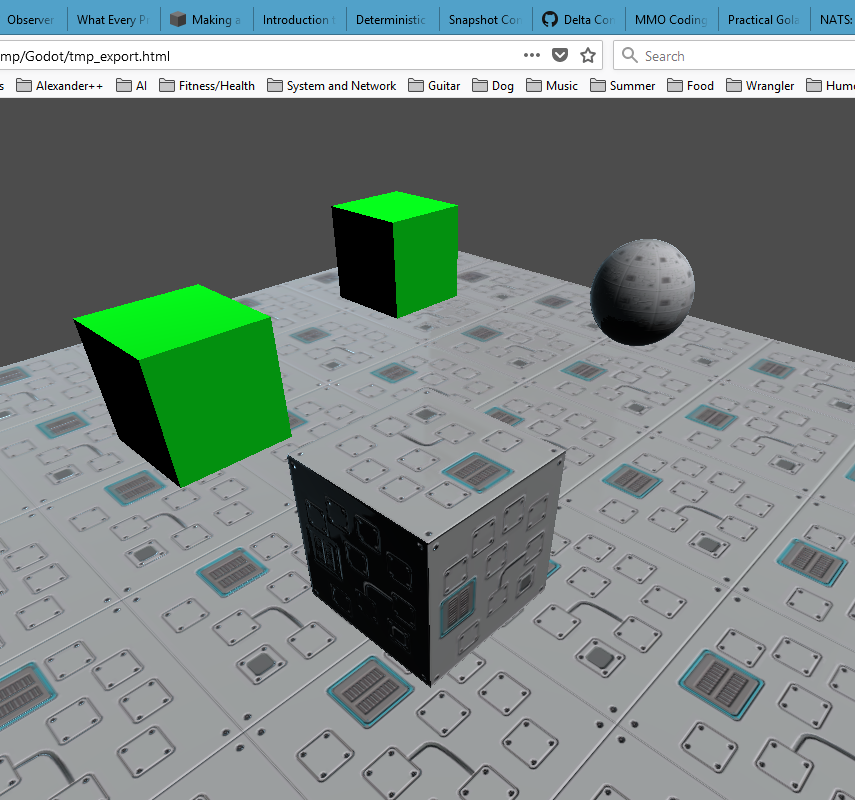 WebGL 2: 3D objects appear black · Issue #24465 · godotengine/godot · GitHub