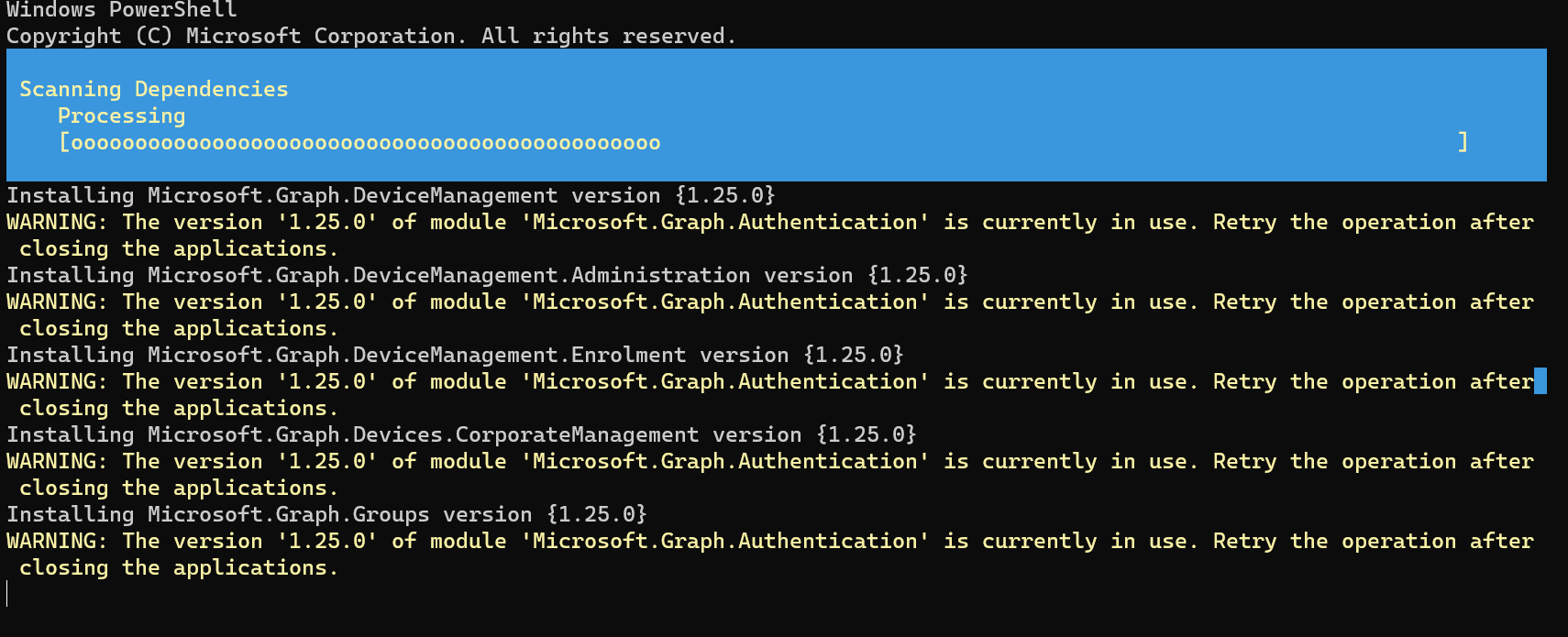 Not getting new update · Issue #3146 · microsoft/Microsoft365DSC · GitHub