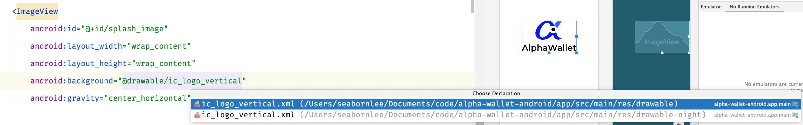 Splash screen issue · Issue #2921 · AlphaWallet/alpha-wallet-android · GitHub