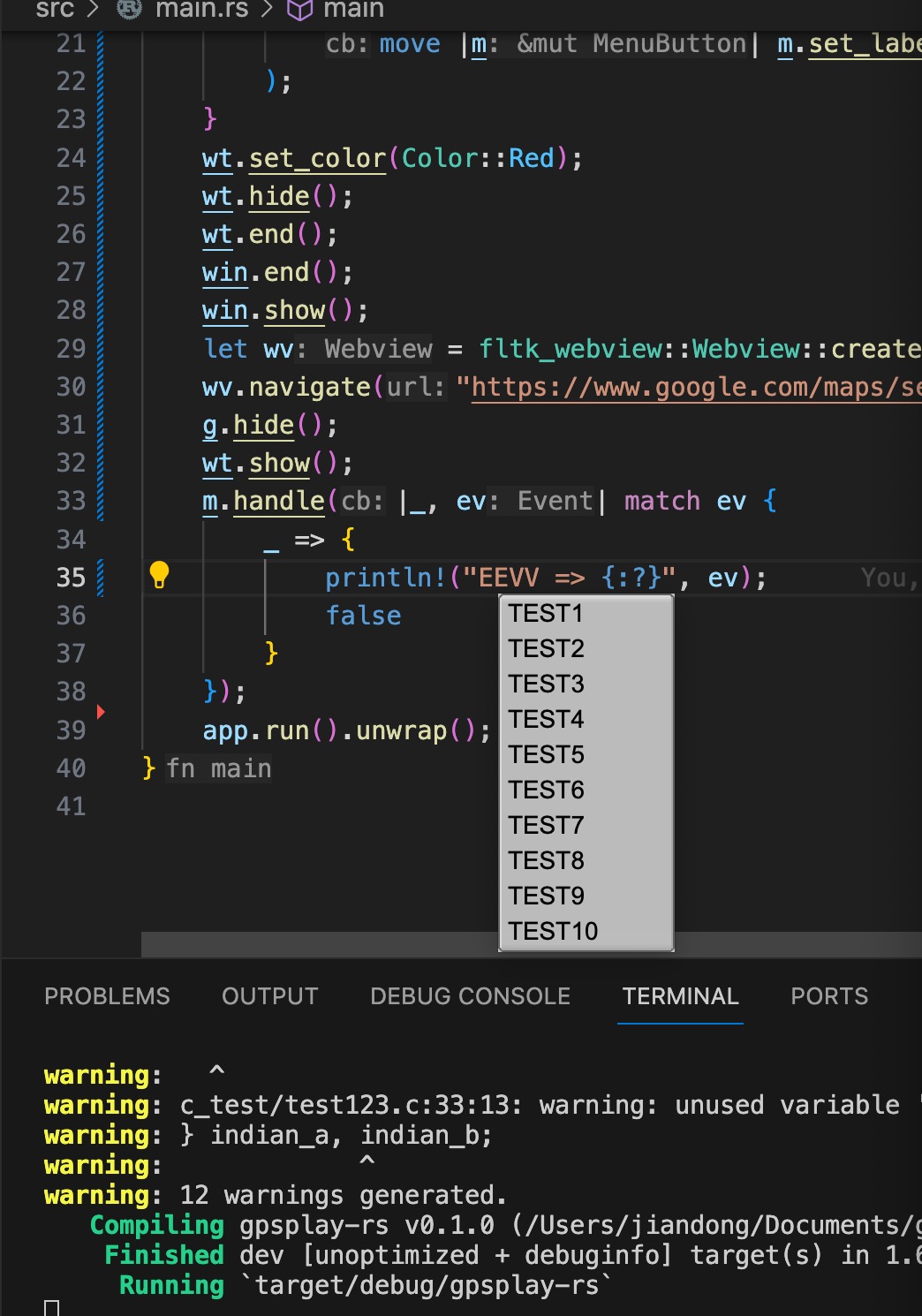 The menu cannot be hidden by clicking outside the program · fltk-rs fltk-rs · Discussion #1467 ...
