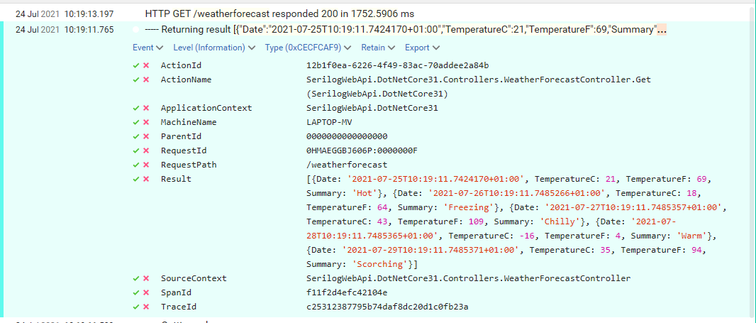 Destructuring of arrays seems to be failling 😕 · Issue #1606 · serilog/serilog · GitHub