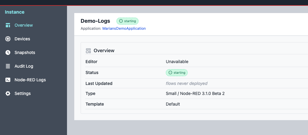 Instance Logs page doesn't handle errors well · Issue #1083 · FlowFuse/flowfuse · GitHub