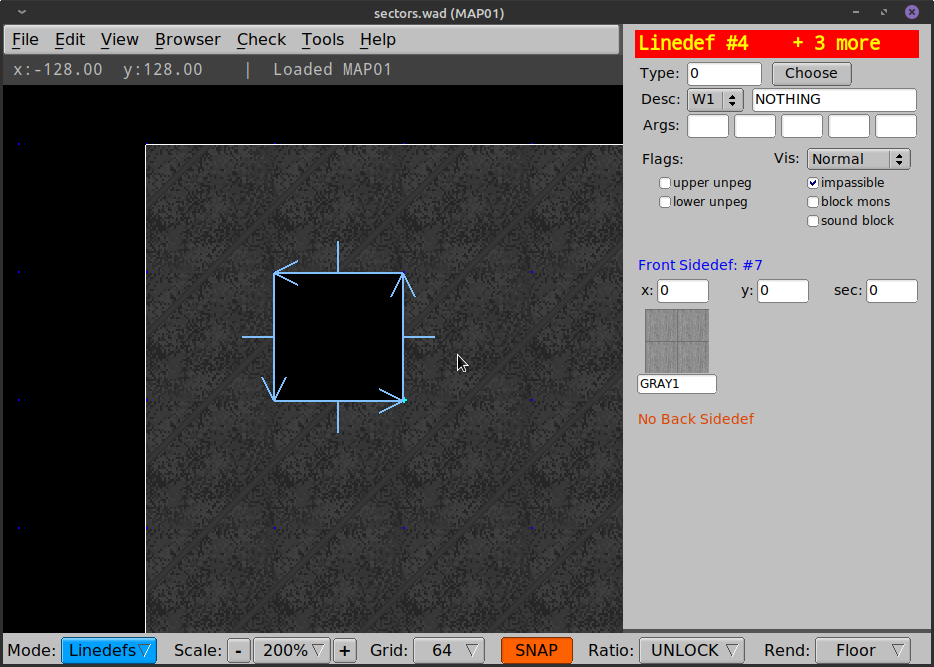 'ADD' back sidedef button missing on Linux build linedef ? · Issue #123 · ioan-chera/eureka ...