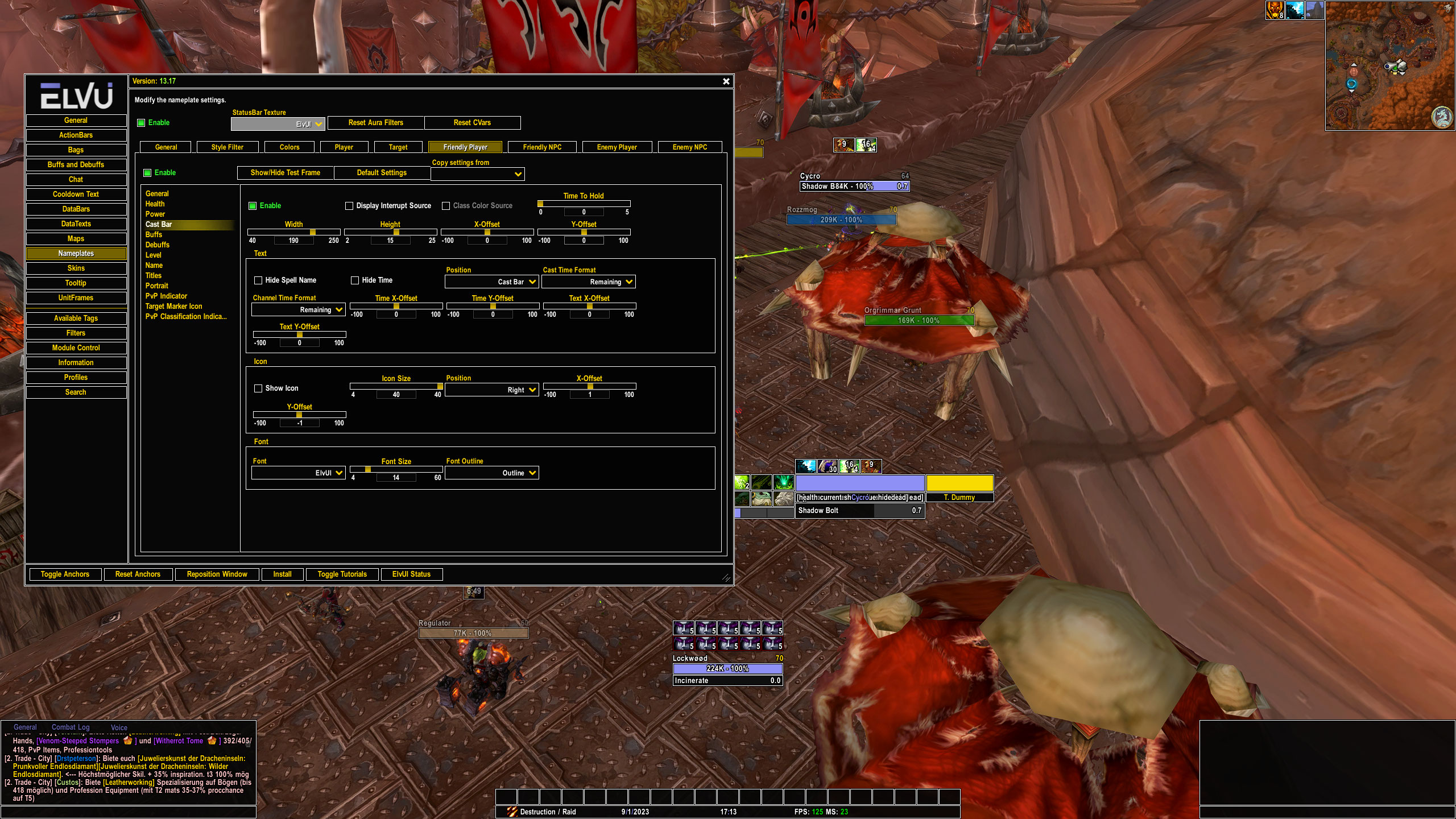 CastBar over Nameplate Strata · Issue #929 · tukui-org/ElvUI · GitHub